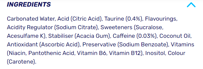 Boost Sugar Free Tropical Blitz Energy Drink 250ml x 24 – Fame Drinks